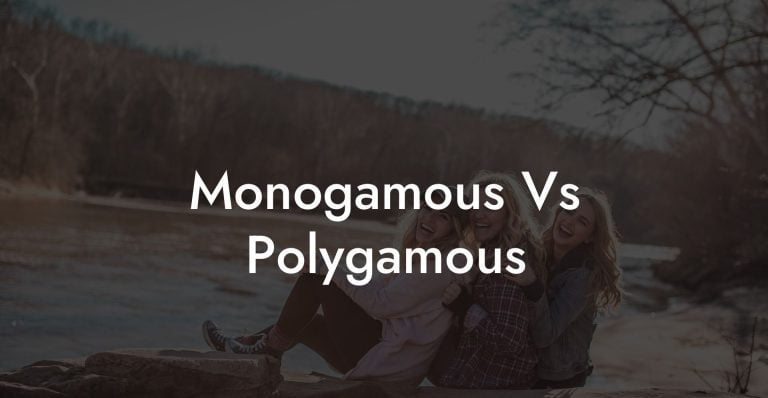 Monogamous vs Polygamous: Key Differences - The Monogamy Experiment ...
