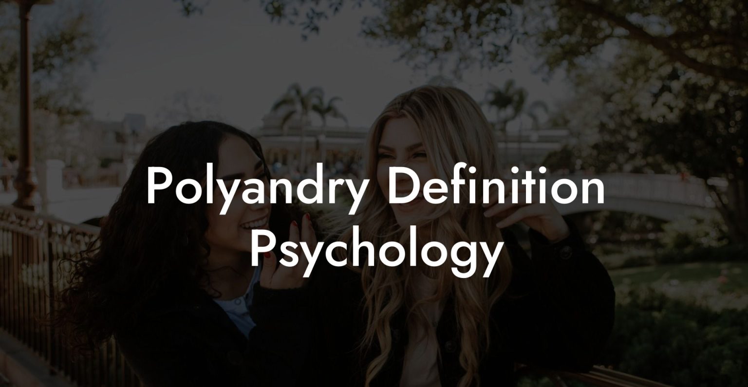 Polyandry Definition: Definition & Meaning