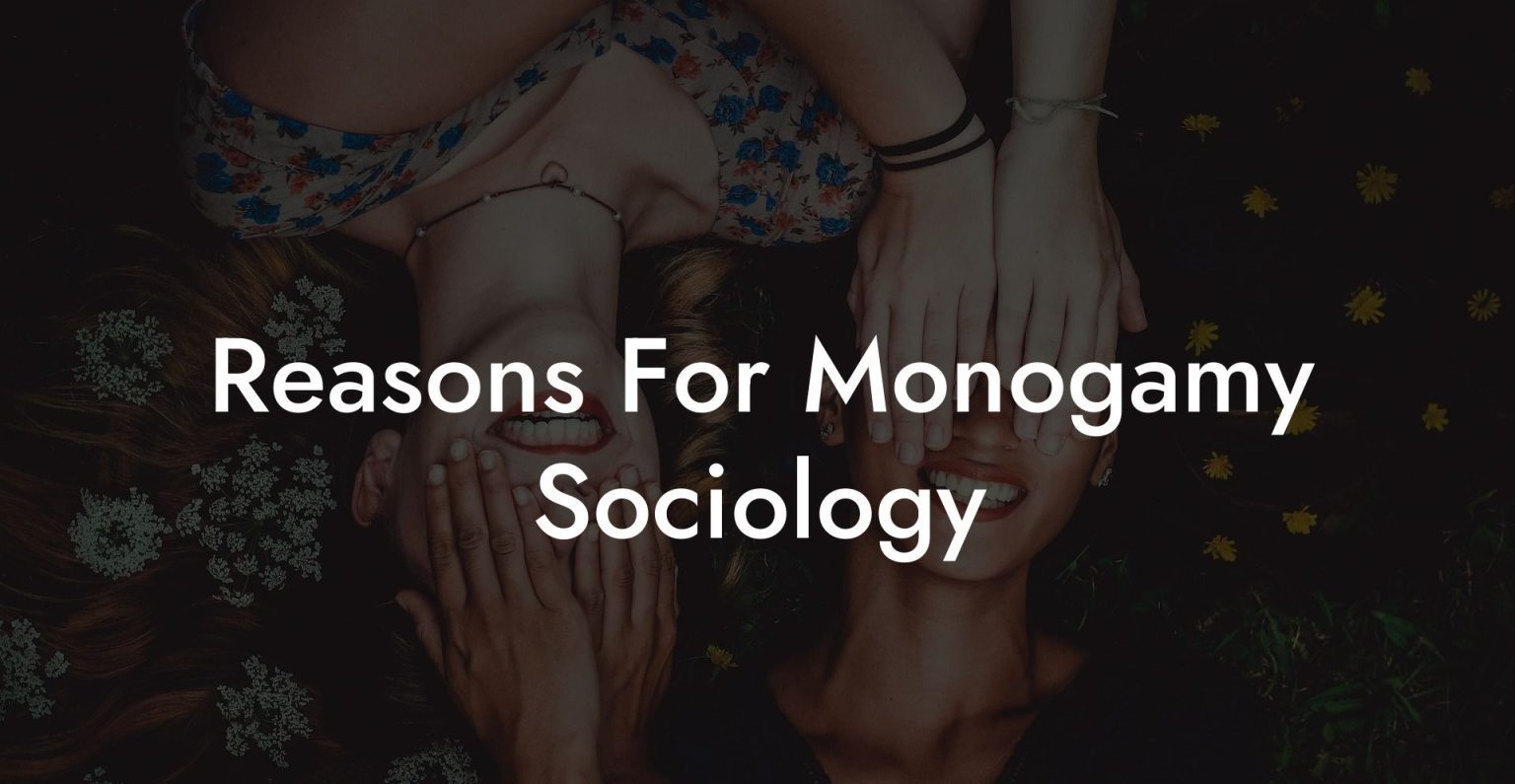 Monogamy Vs Polygamy - The Monogamy Experiment