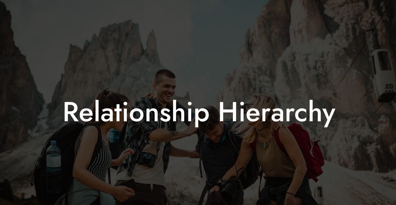 Polyamorous Relationship Types